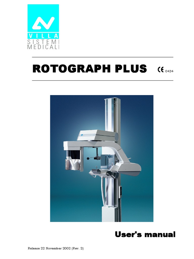 Villa Rotograph Plus U.M PDF | PDF | X Ray | Vacuum Tube