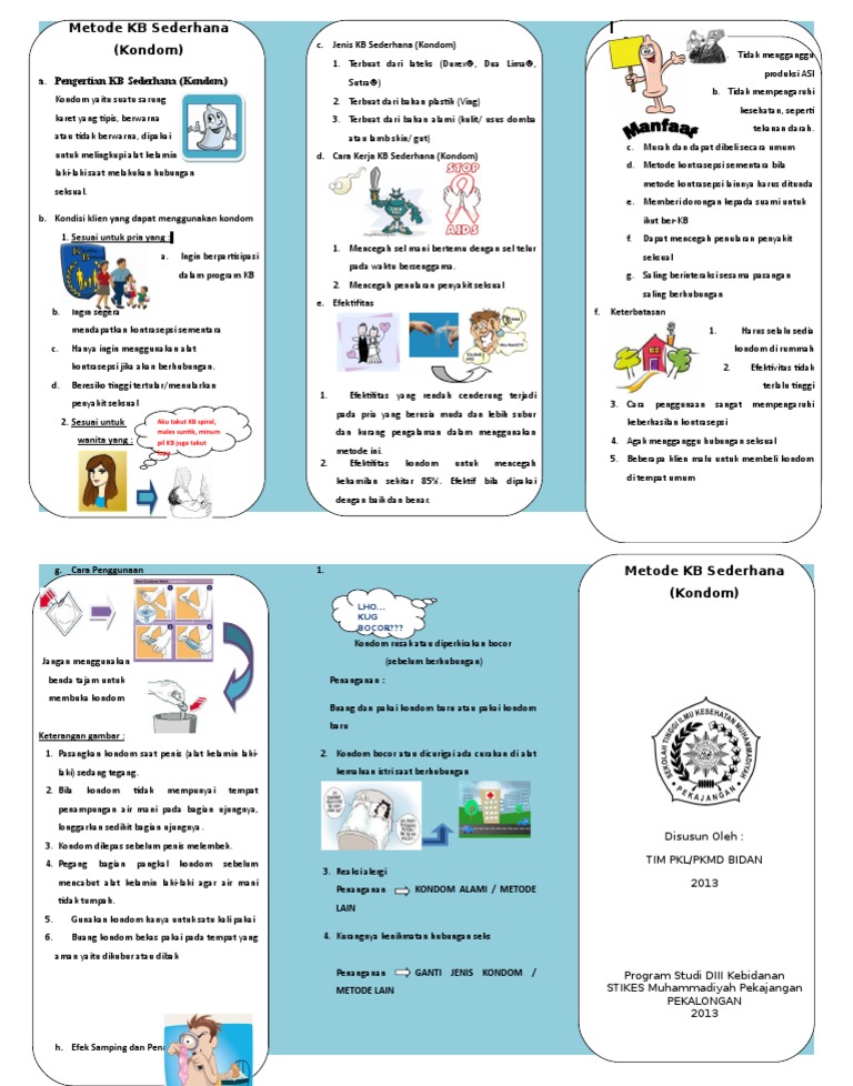 Leaflet Kondom | PDF