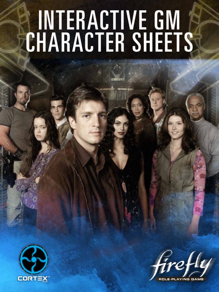 Firefly RPG - GM Character Sheets (Interactive) PDF | PDF | Gaming ...