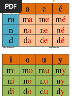 Tableau des syllabes à imprimer | PDF