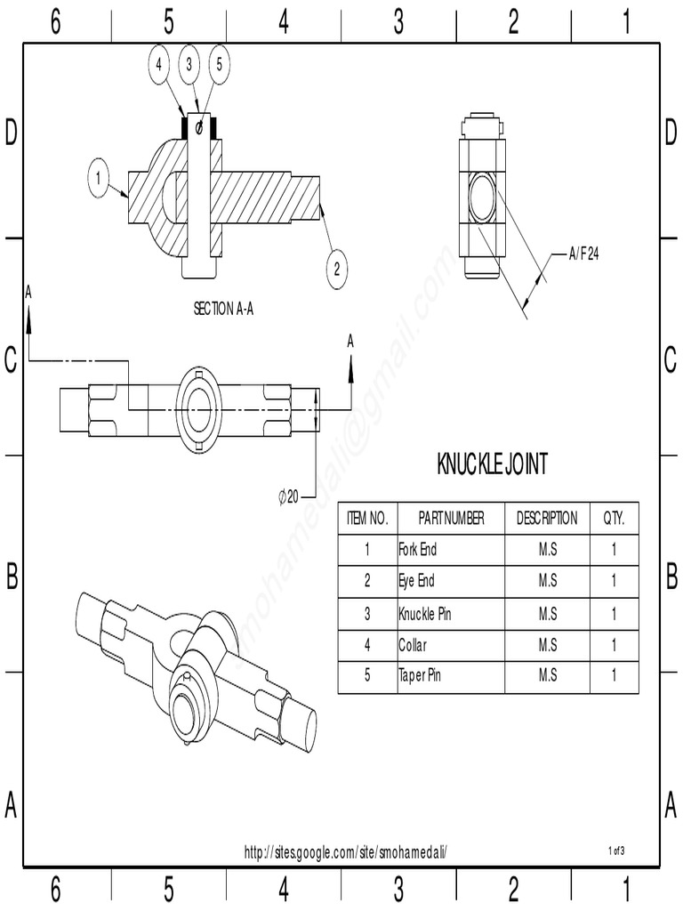 Knuckle Joint | PDF
