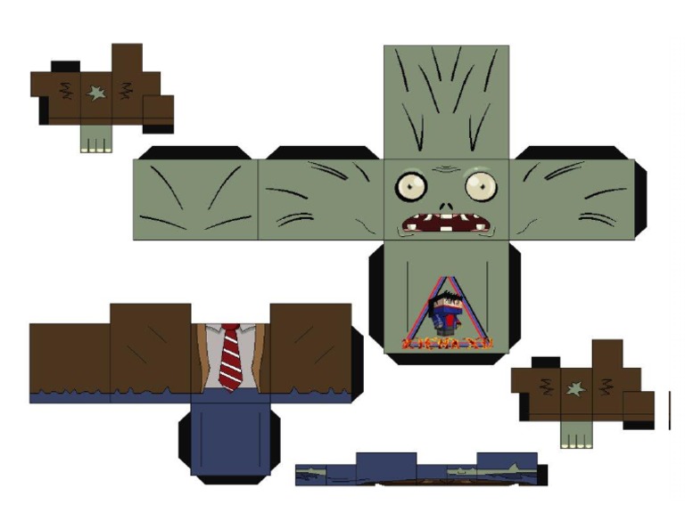 Cube Craft Zombie | PDF