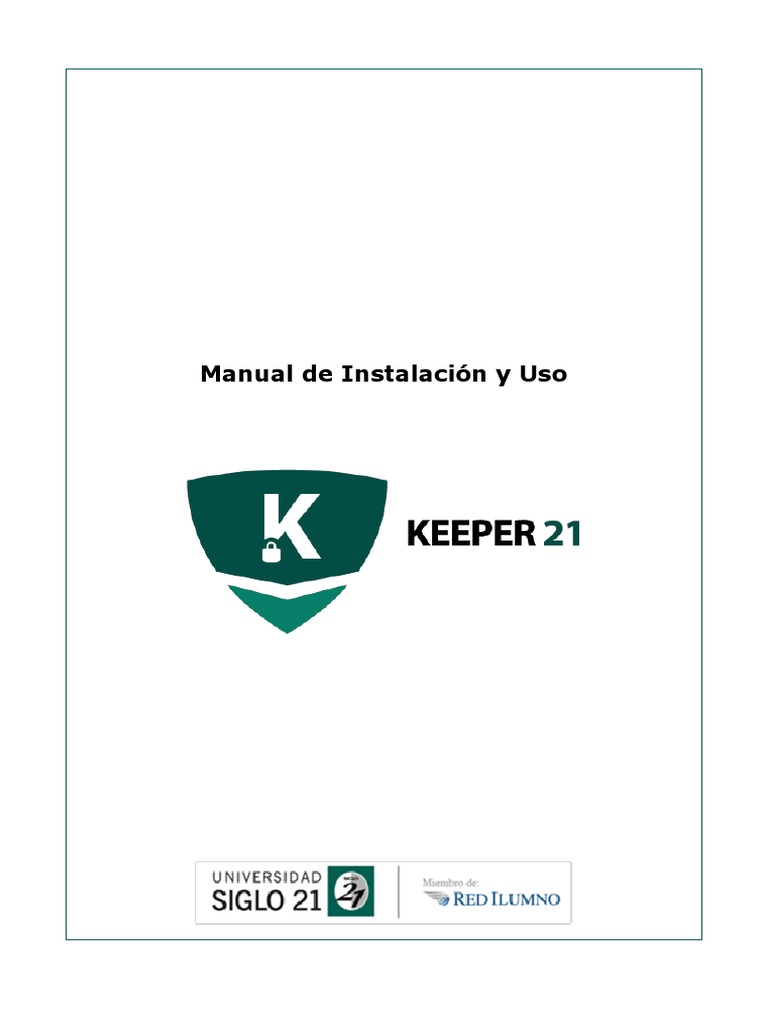 Manual Instalacion Keeper PDF | PDF | Microsoft Windows | Programa de ...