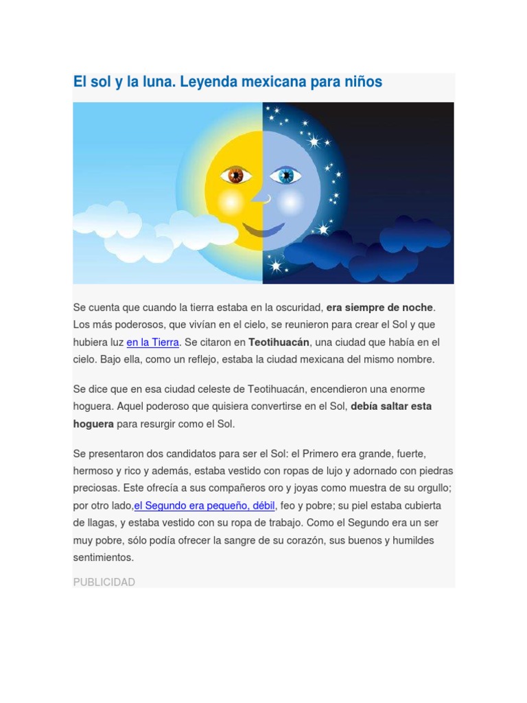 El Sol y La Luna | PDF