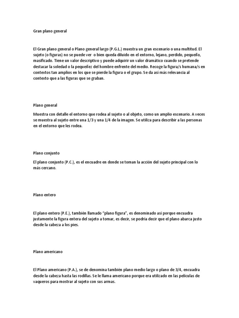 Gran Plano General Pdf