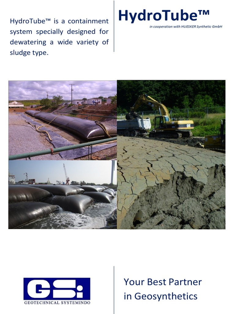 Hydrotube™: Your Best Partner in Geosynthetics | PDF | Dredging | Pipe ...