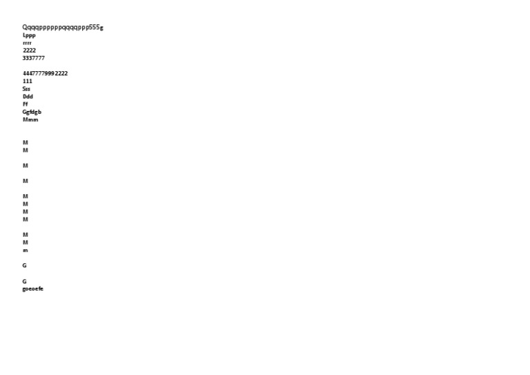 LPPP RRRR 2222 3337777 44477779992222 111 Sss DDD FF GGFDGB MMM | PDF