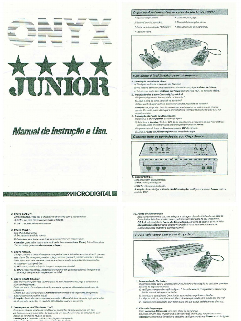 Manual Onix JR | PDF