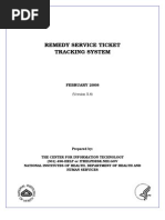 BMC Remedy Ticketing Process | PDF