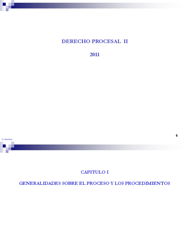 Generalidades del Proceso Judicial | PDF | Ley procesal | Evidencia (ley)