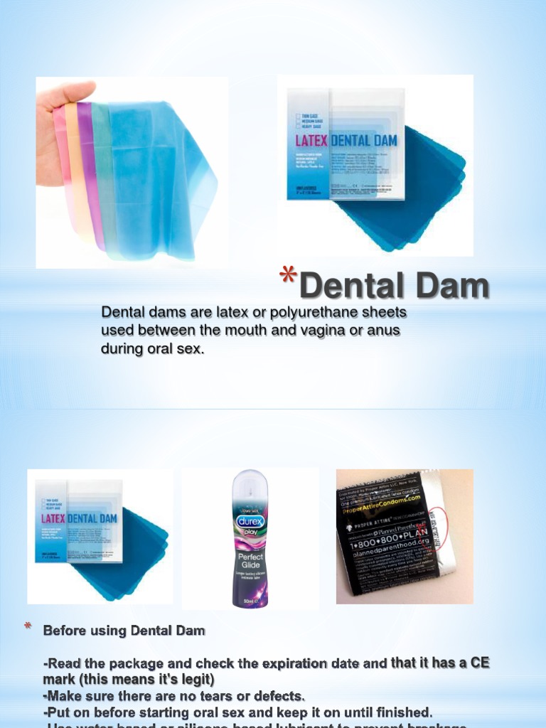 Dental Dam: Dental Dams Are Latex or Polyurethane Sheets Used Between ...