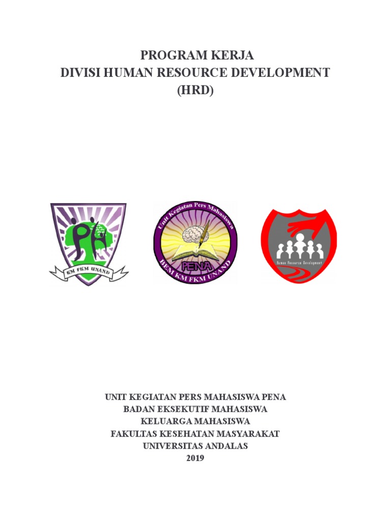 Proker Divisi HRD Ukpm Pena 2019 Fix | PDF