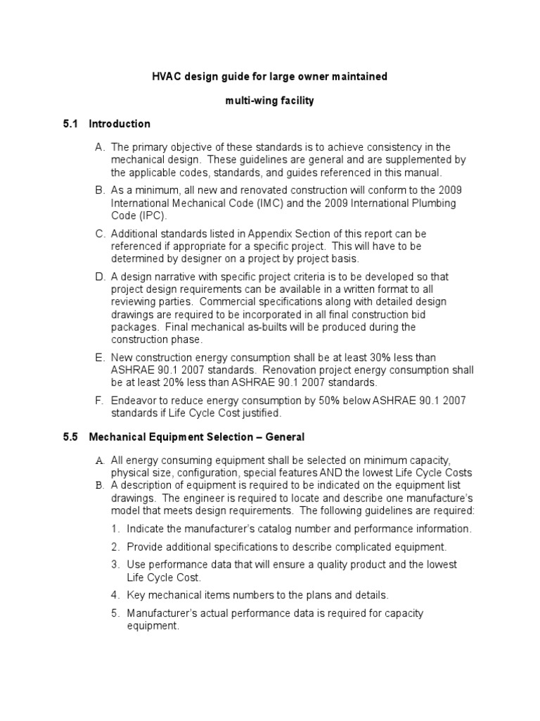 HVAC Design Guide | PDF | Duct (Flow) | Hvac