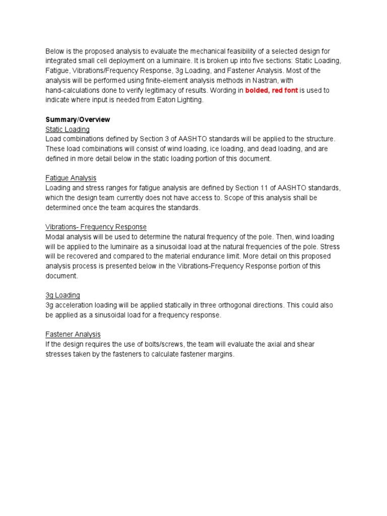 Analysis Procedure | PDF | Structural Load | Force