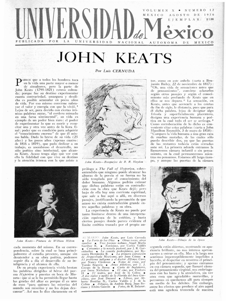 John Keats PDF | PDF | John Keats | Edgar Allan Poe