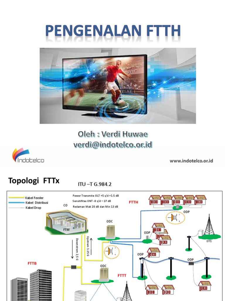 2 Pengenalan FTTH PDF | PDF