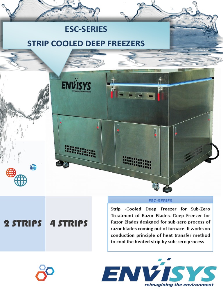 Deep Freezers - Razor Blade Treatment Chamber | PDF | Refrigerator ...