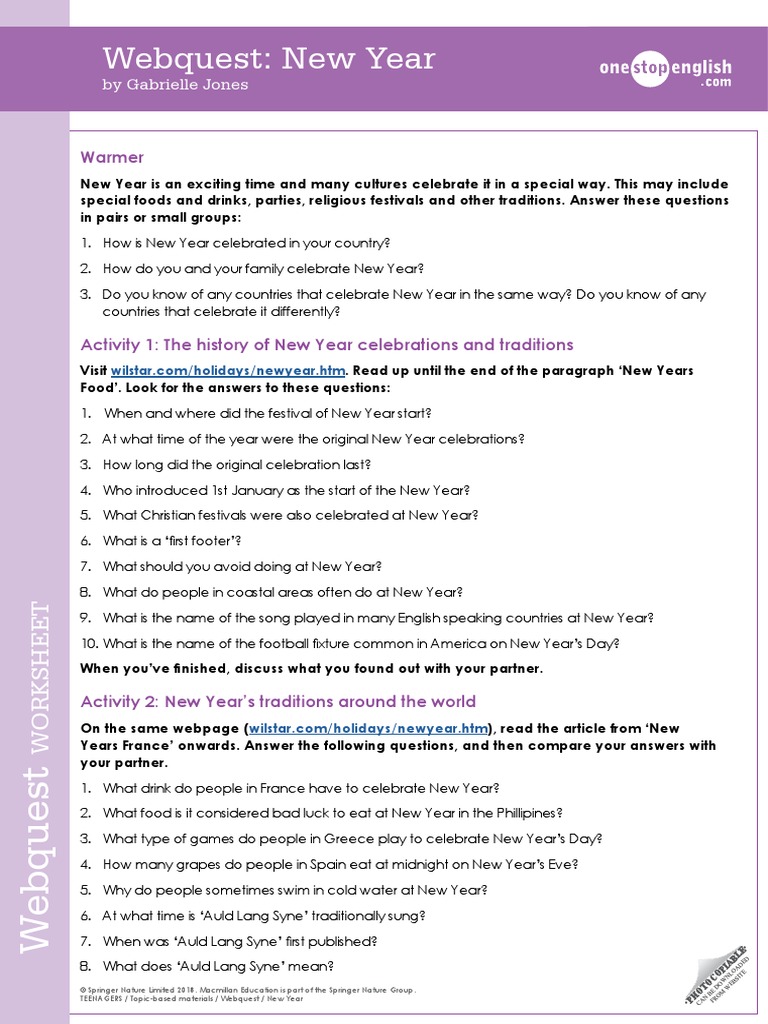 Shakespeare Webquest Worksheet | PDF | Rosh Hashanah