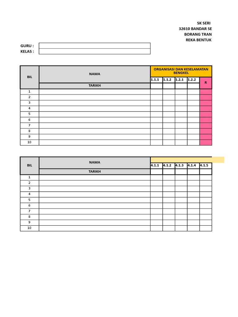 Rekod Transit RBT | PDF