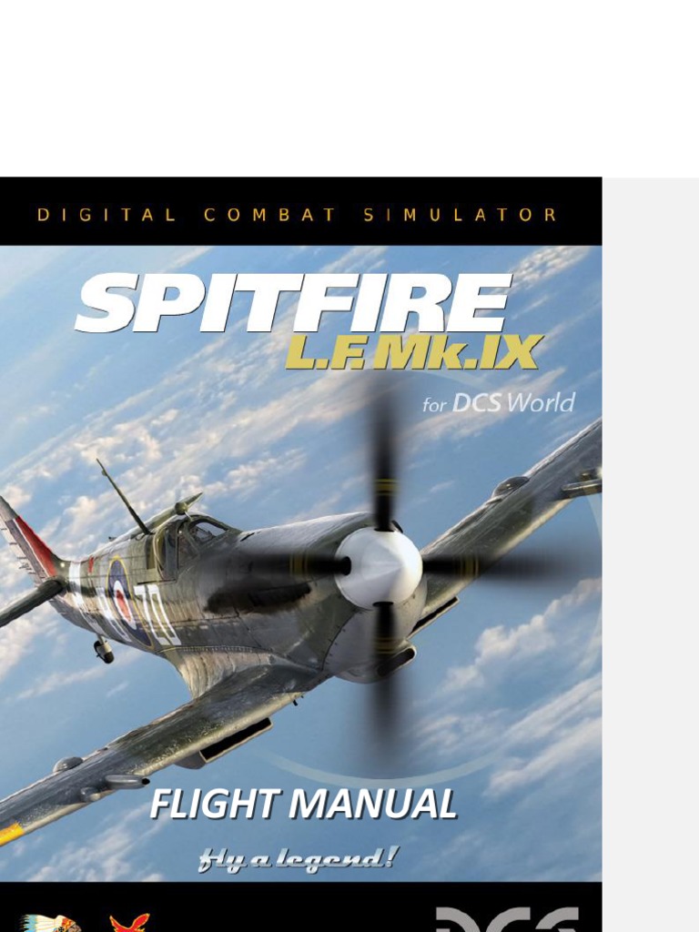 DCS Spitfire IX Flight Manual EN PDF | PDF | Supermarine Spitfire ...