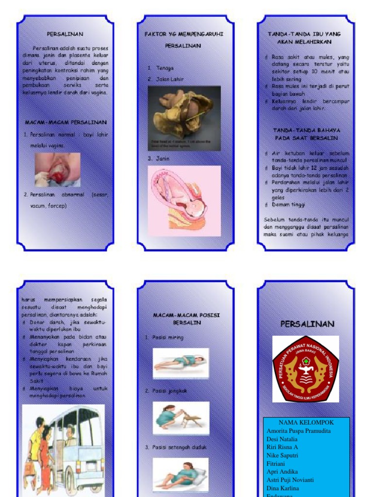 Leaflet Poli Kebidanan Rsud | PDF