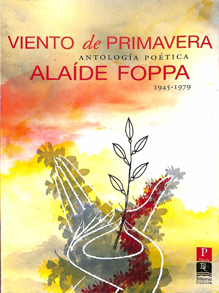 Viento de Primavera Antología Poética Alaíde Foppa PDF | PDF