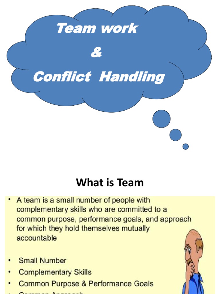 Team Work and Conflict Handling | PDF | Attitude (Psychology) | Coca Cola