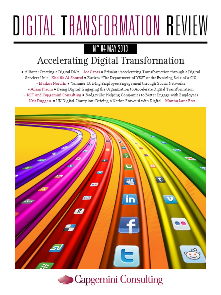 Digital Transformation Review 4 | PDF | Marketing | Social Media