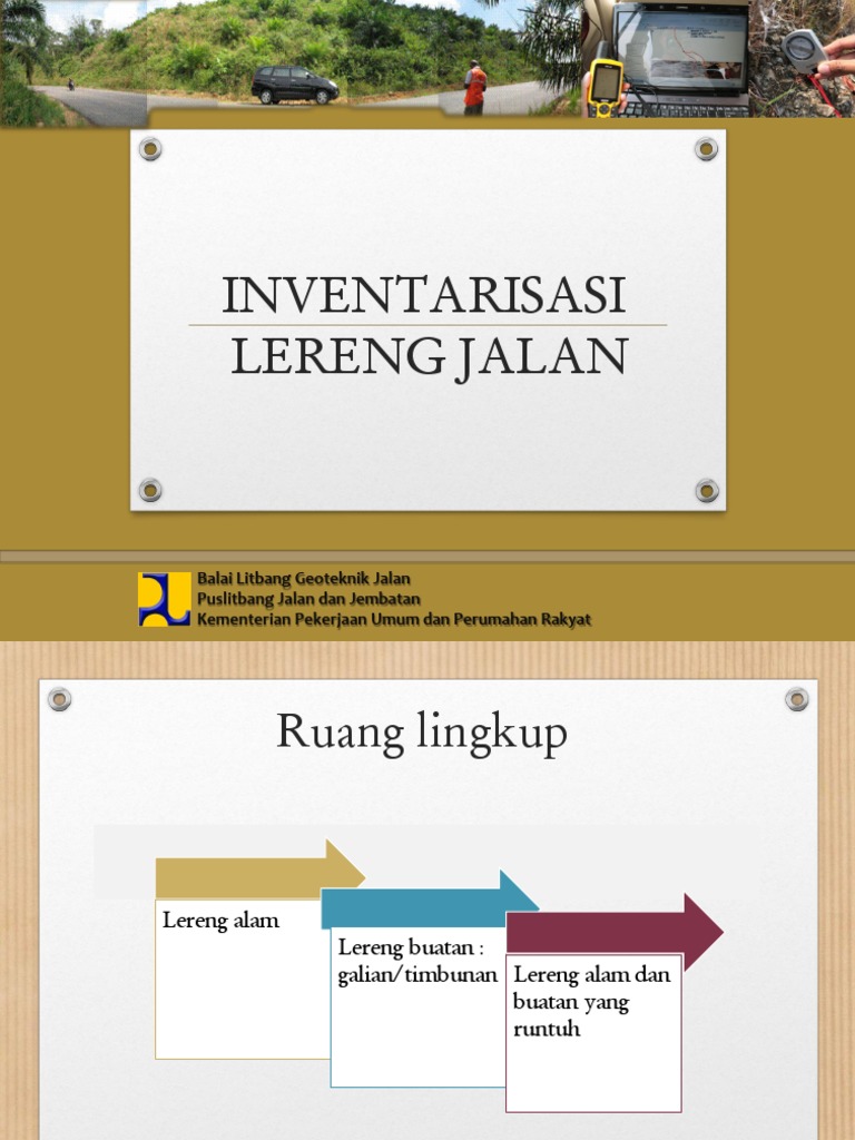 Inventarisasi Lereng Jalan | PDF