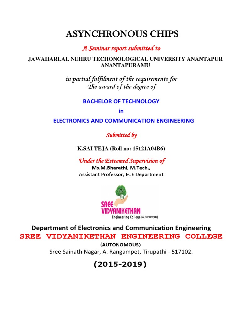 Asynchronous Chips | PDF | Electronic Circuits | Electronic Design