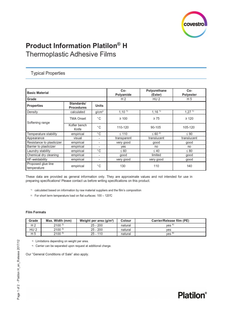 Platilon H - en - 20171201 PDF | PDF | Sterilization (Microbiology ...