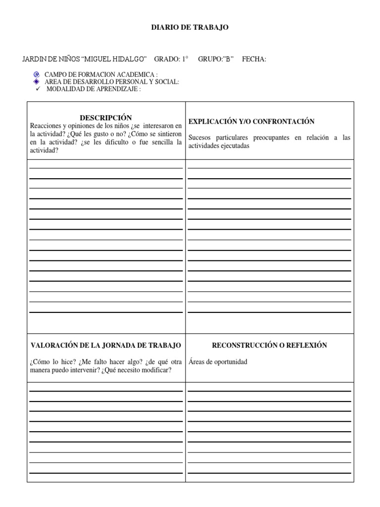 Fichas De Trabajo De Lenguaje Oral Diario Blog – Infosal
