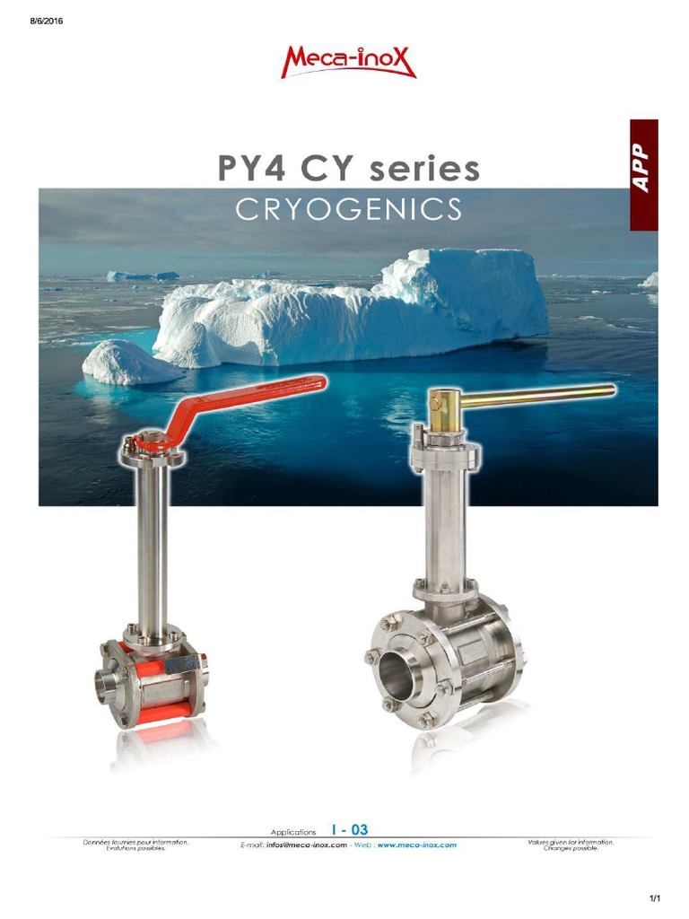 Catalogo Valvulas Meca-Inox | PDF