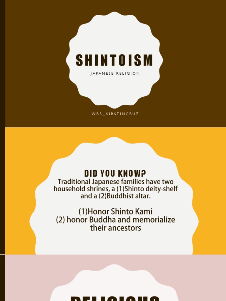 Shintoism: Japanese Religion | PDF | Shinto | Japanese Words And Phrases
