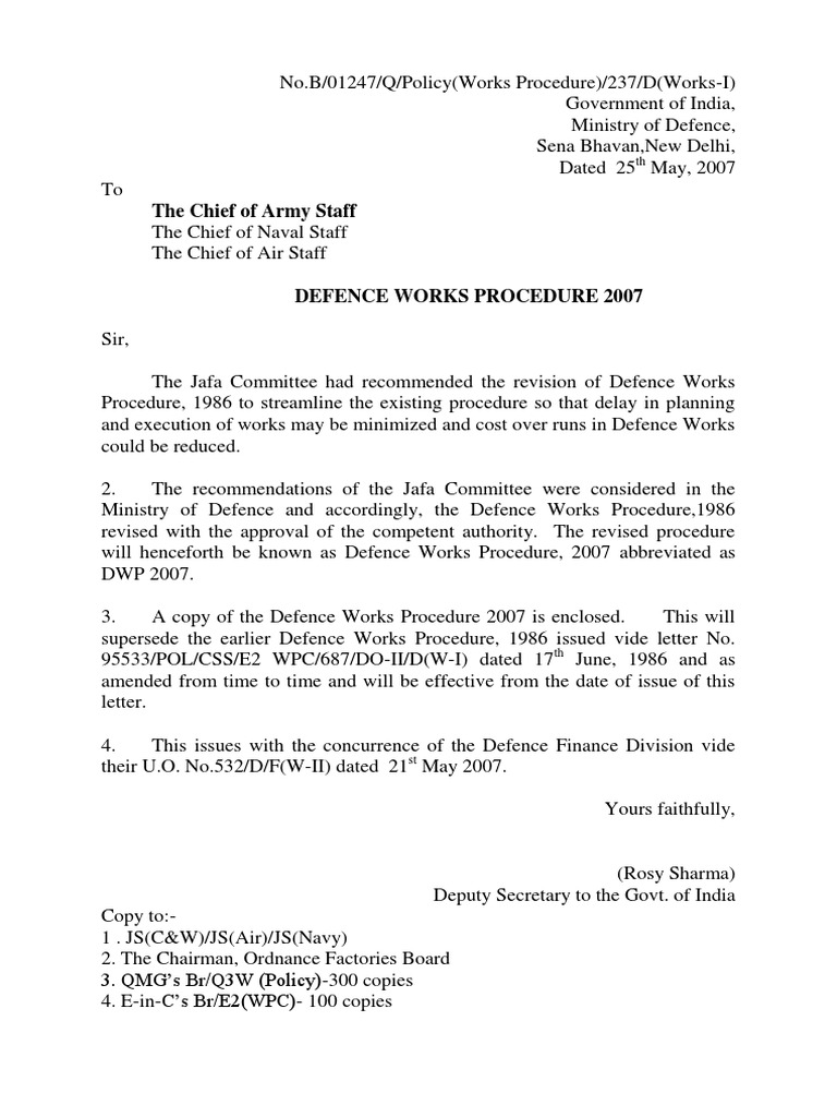 DWP 2007-1 | PDF | Budget | Business