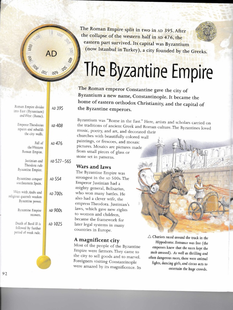 The Empire: Byzantine | PDF | Byzantine Empire | Roman Empire