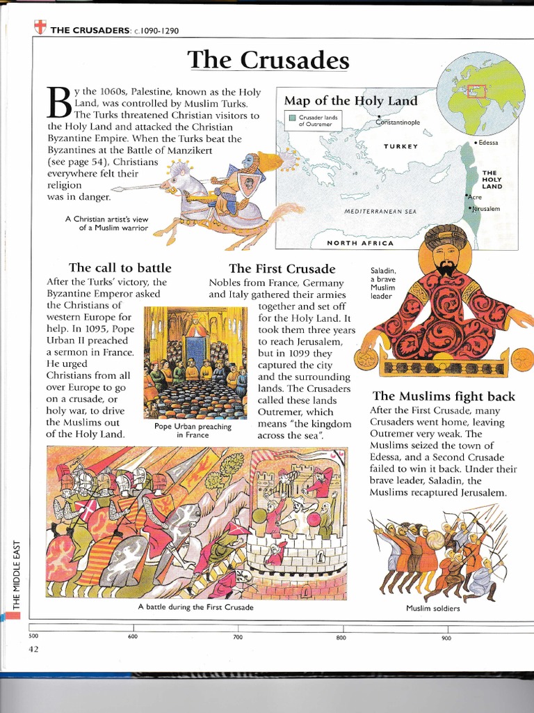 07history6 The Crusaders | PDF | Crusades | Byzantine Empire