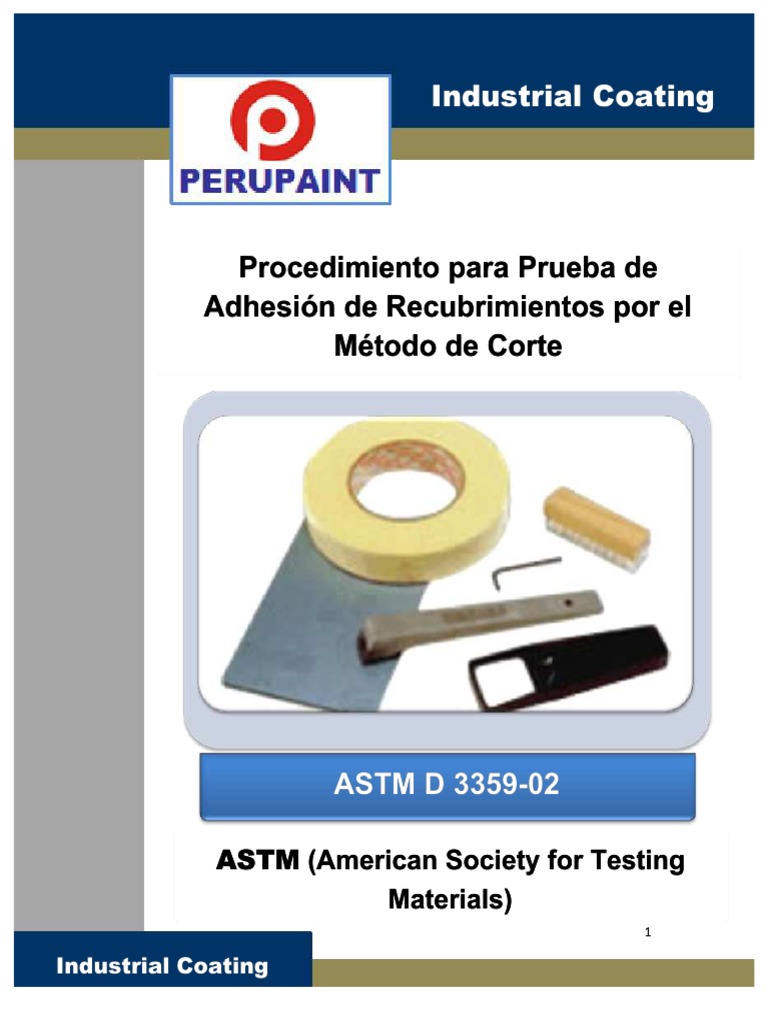 Astm d3359 | PDF | Naturaleza