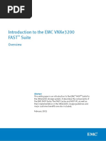 White Paper - EMC FAST VP For Unified Storage Systems | PDF | Solid State Drive | Cache (Computing)
