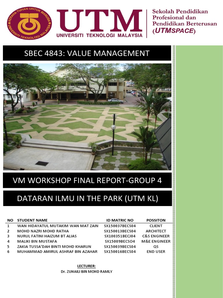 G4-VM Workshop Final Report PDF | PDF | Brainstorming | Lighting