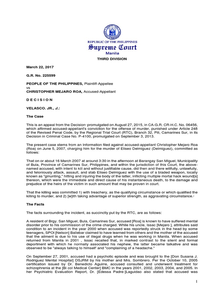 Crim 5 | PDF | Insanity Defense | Murder