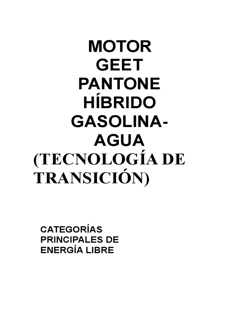 Motor Geet Pantone 1 | PDF | Tecnología