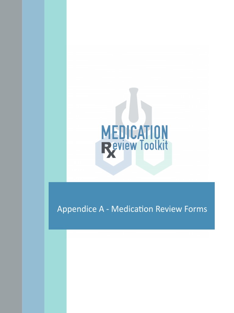 Comprehensive Medication Review Forms | PDF | Pharmacy | Medical ...