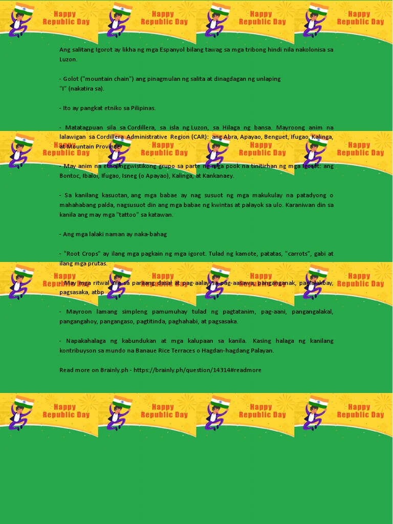 Igorot | PDF