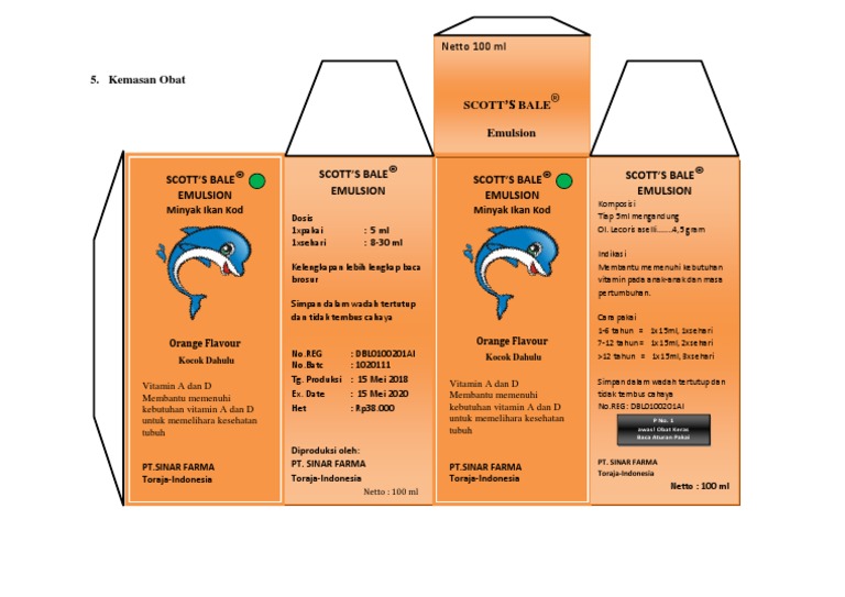 Kemasan Emulsi | PDF