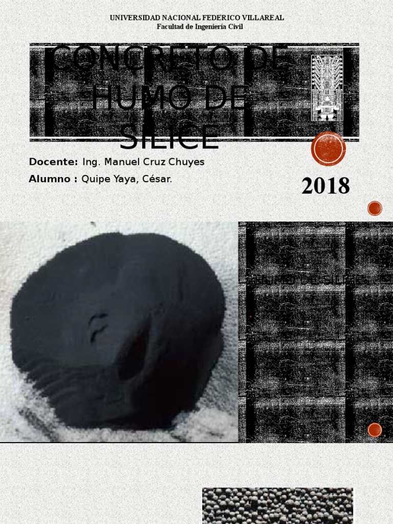 Concreto de Humo de Sílice | PDF | Silicio | Hormigón