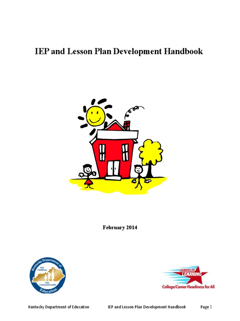 IEP & Lesson Plan Guide for KY Educators | PDF | Individualized ...