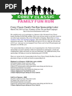 FUN RUN Letter | PDF | Transport
