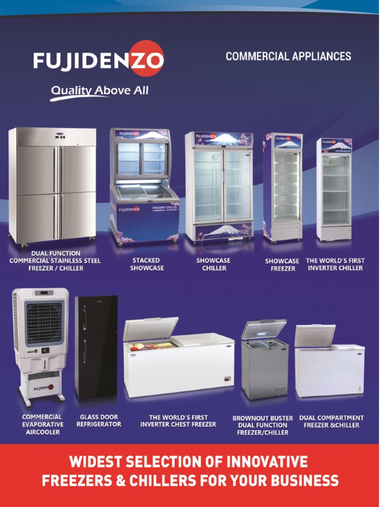 Fujidenzo Freezer | PDF