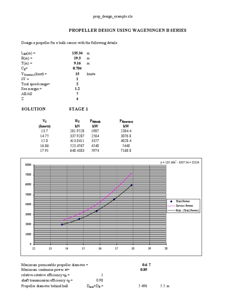 Prop Design Example | PDF | Physics | Applied And Interdisciplinary Physics